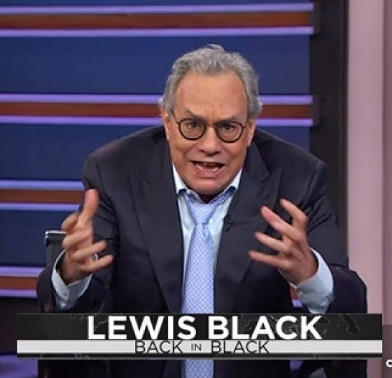 BACK IN BLACK SEGMENT (DAILY SHOW) (Mar 14, 2018) – Lewis Black
