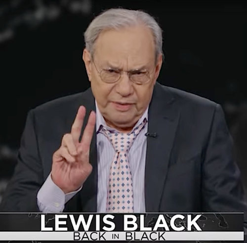 Replay - Back In Black (The Daily Show) Dec 5, 2023 – Lewis Black