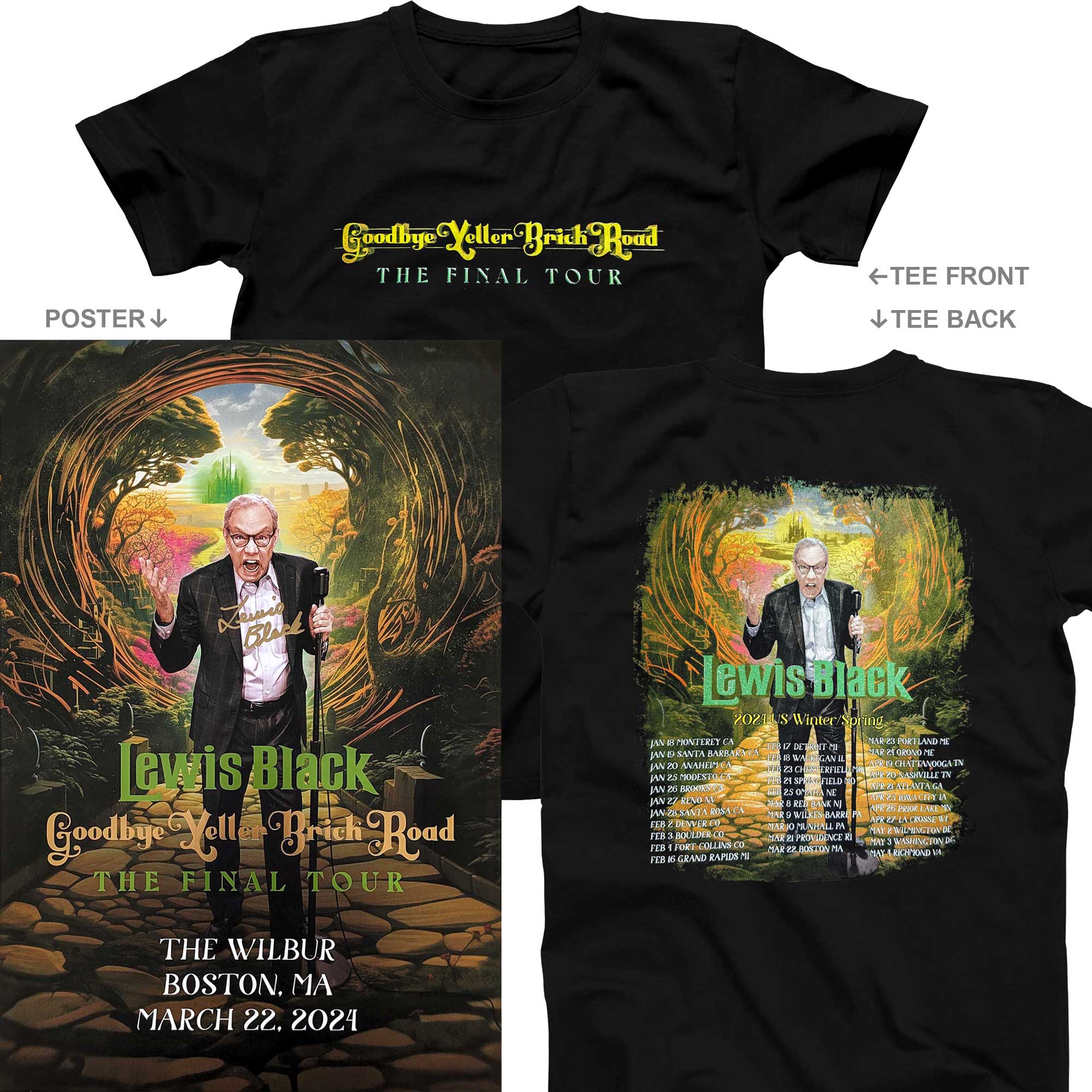 Boston/Goodbye Bundle – Lewis Black