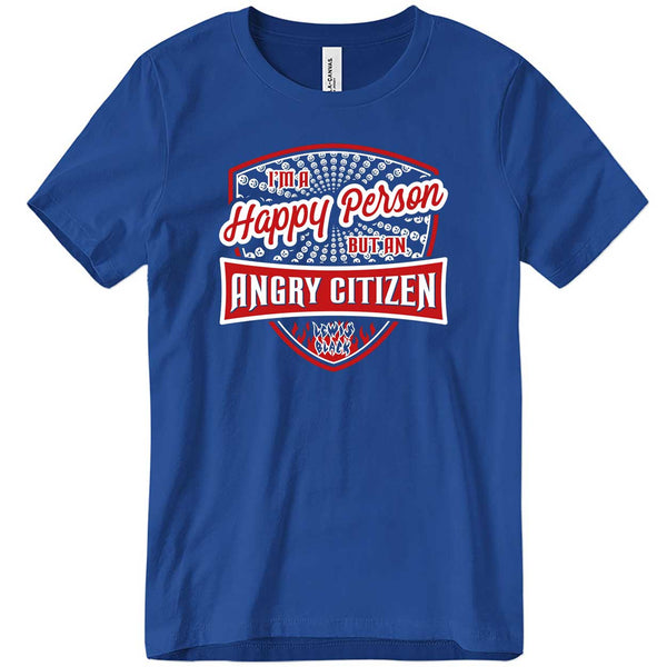 Red White & Blue Happy Angry Tee - Women – Lewis Black