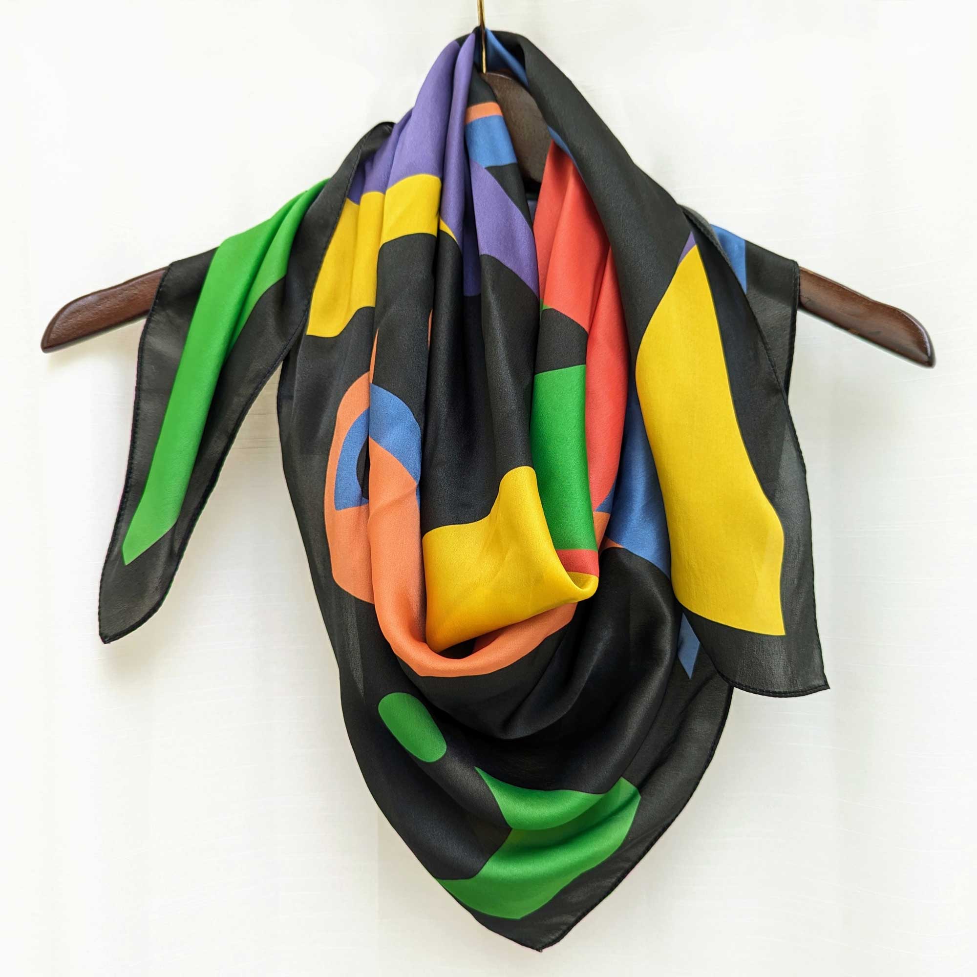 Sam Black Painting #31 Silk Scarf – Lewis Black